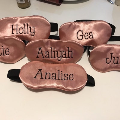 Machine Embroidery Designs in the Hoop Sleep Mask Eye Mask Sleepover ...