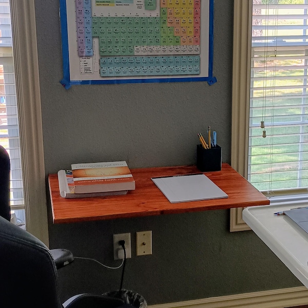 Free Shipping: Custom Fold up Desk, Water Resistant Small Space Table ...