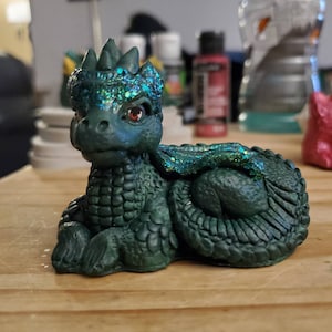 3d Dragon Silicone Mold. 3d Baby Dragon Mold for Craft. Epoxy Resin ...