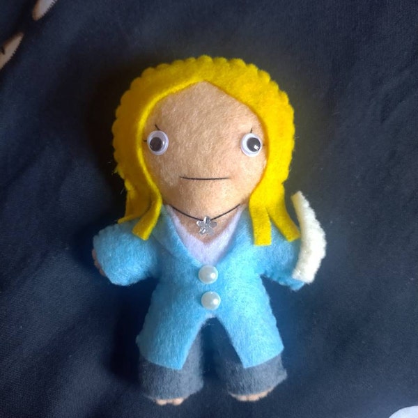 One Little Plush Felt Red Dwarf Figure Approx 5 High seated Choose Your ...