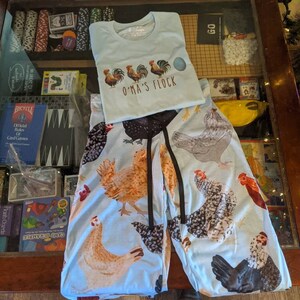 Ladies Crab and Shrimp Pajama Pants, Sea Life Pj Pants, Cute Ladies ...