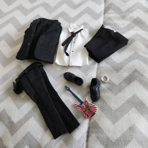 1/12 Tbleague Phicen Outfit Includes Slip on Denim Short, White Top ...