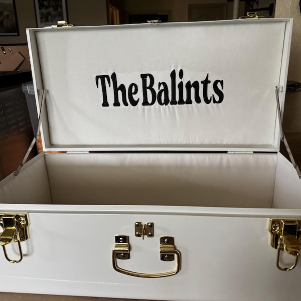 Personalized Baby Keepsake Trunk Large Storage Gift for Newborn Nursery ...