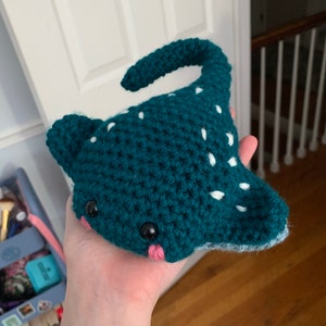 Crochet Stingray Digital Pdf English Amigurumi Pattern Big or Giant ...