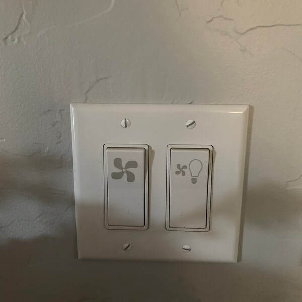 SVG 8 Light Switch Labels Options / Outlet Labels / You Can Make Light ...