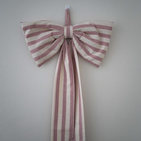 Handmade 'paper Bag' Linen Lampshade With Tie - Etsy