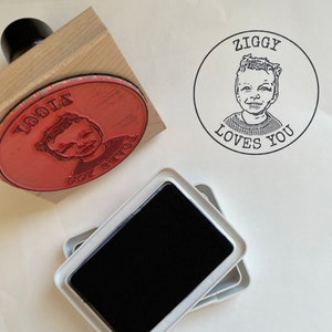 Face Stamp / Make the Stamp in Your Likeness / Custom Portrait - Etsy