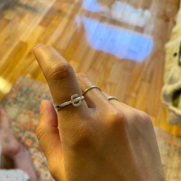 Silver PI Ring for Math Teacher Gift - Phi - Etsy