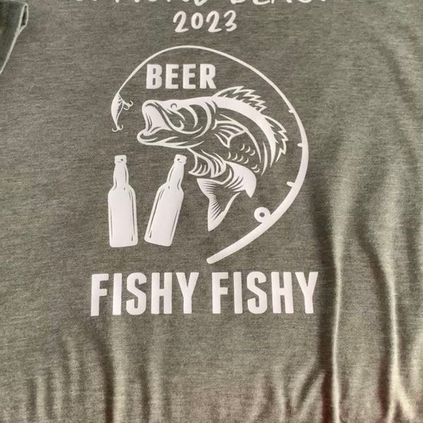 Beer Fishy Fishy, Fishing Svg, Fishing Clipart, Fish Png, Fishing Cute ...