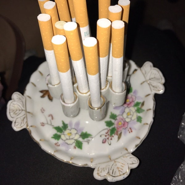 Antique Luise Coronet Czechoslovakia Porcelain Prune Canister, Rare ...