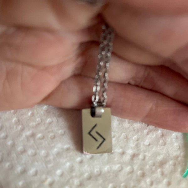 Viking Runes Necklace Personalized Necklace Nordic Viking Jewelry Runes ...