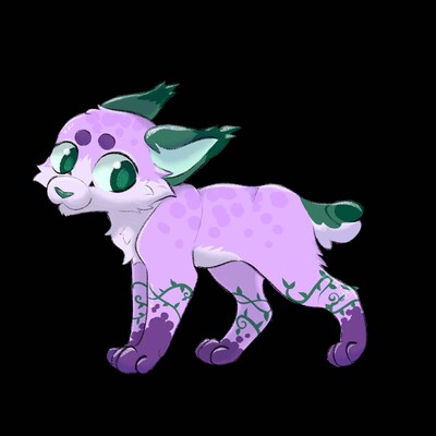 LYNX PTU BASE Png Files Lineart, Blue Shading, Etc Feline / Big Cat ...