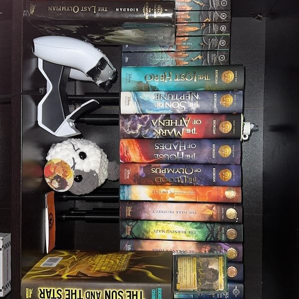Shelf Riser for Displaying Two Rows of Books on a Single Shelf ...