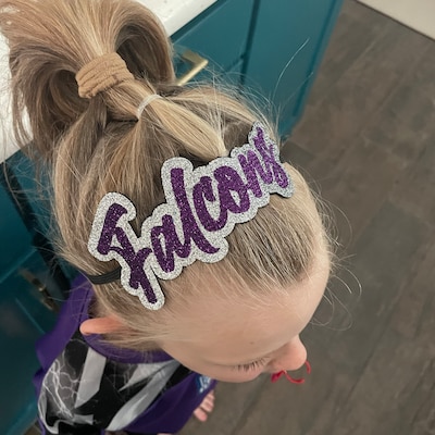 Glitter Headbands Custom Headband for Team Sport Headband Glitter ...