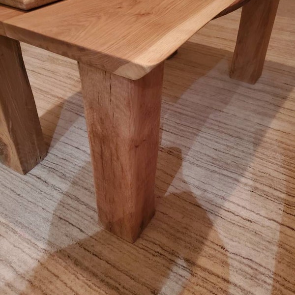 150x150 Solid Oak Block/display Set Side Tables/lamp Stand/modern Home ...