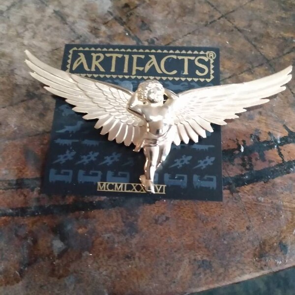 JJ Jonette Silver Pewter Stringray Fish Pin - Etsy