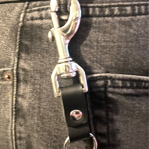 Leather Coin Wallet With Chain, Coin Wallet, Change Wallet,chain Wallet ...