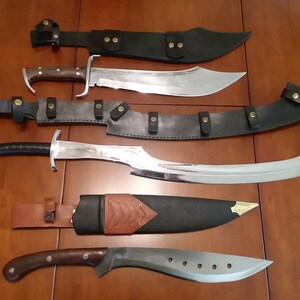 15 Inch Knife Hand-forged Knife Handmade Carbon Steel - Etsy