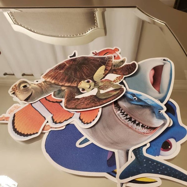 Finding Nemo Textured Peel and Stick Floor Decals • Set of 6 • Birthday ...