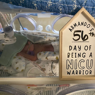 NICU Milestone Cards, Nicu Photo Prop Cards, Nicu Crib Cards, Preemie ...
