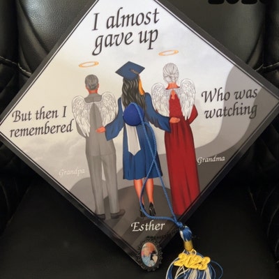 Custom Memorial Cap Decoration Personalized Memories - Etsy