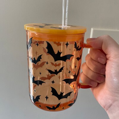 Planchette Bat Mug/blue Bat Mug/yellow Bat Mug/pink Bat Mug/halloween ...