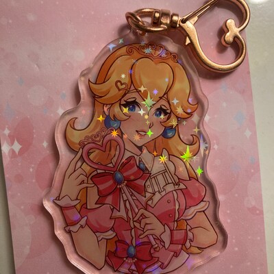 Magical Princess Charm Set Peach, Daisy & Rosalina 3 Holographic ...
