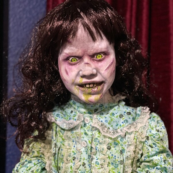 EXORCIST REGAN Life Sized Prop Doll Horror Statue Halloween - Etsy