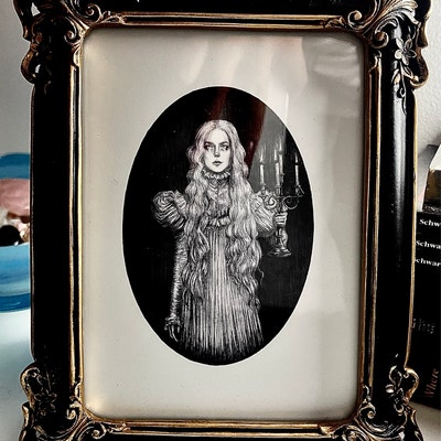 Crimson Peak Fine Art Print Edith Cushing Haunted Gothic Romance Dark ...