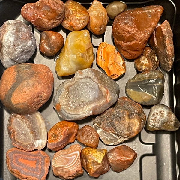 Lake Superior Agates Educational I.D Poster Lake Superior Agates of ...