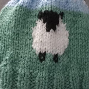 Fyne Flock of Sheep Hat Knitting Pattern Baby Toddler, Child, Teenager ...
