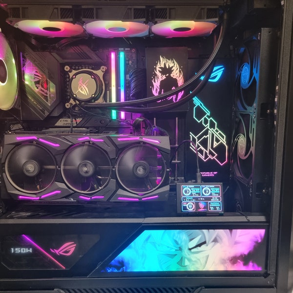 Customized RGB Panels for ROG STRIX Helios Case Decorative Backplates ...