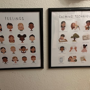 Feelings Poster, Calming Techniques, Calming Corner, Emotions Chart ...