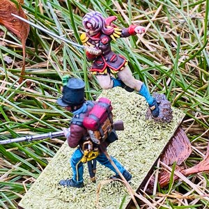 Demonic Acrobat Drunken Dwarf Demonic Circus 28mm 32mm Dnd Pathfinder ...