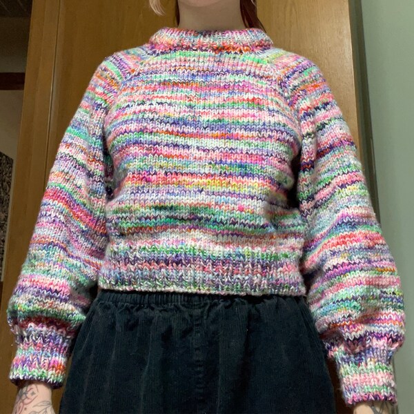 Hand Knitting Pattern - the Atlas Jumper - Etsy