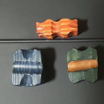 The Mighty Nub A 2 Click Tiny Wooden Fidget Slider in Bamboo - Etsy