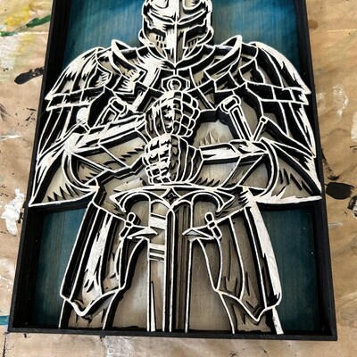 Gamer Multilayer SVG/ Gamer Cut File/ 3D Layer/ Plywood Cutting/ Paper ...