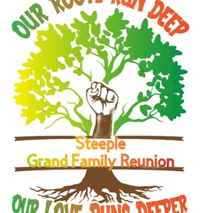 Our Roots Run Deep-open Template SVG Cut or Print DIY Art Family ...