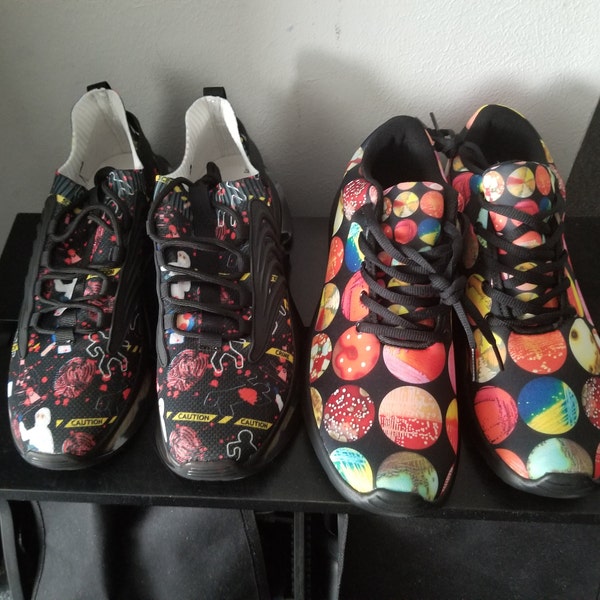 MEDICAL LAB SCIENCE Custom Sneakers,fun Lab Scientist Shoes, Med Tech ...
