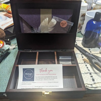 Handmade Envelopes A7 5x7 Brown Cards Deckle Edge Abaca & Cotton ...