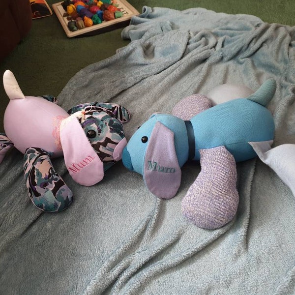 Handmade Custom Memory Monkey - Beautiful Memory Softie Keepsake ...