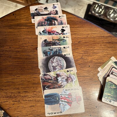 1ST DECK Western Art Playing Cards - Etsy