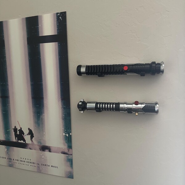 Lightsaber Wall Mount - Etsy