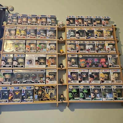 Funko Pop Round Display Shelf Custom Wall Display Unit, MDF, Pop Vinyl ...