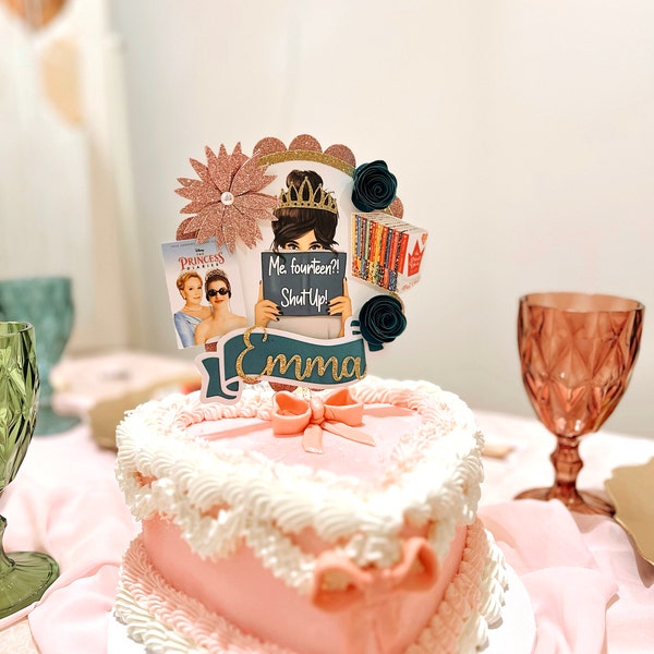 Book Lover Cake Topper Literary Birthday Book Cake Topper 18th Birthday ...