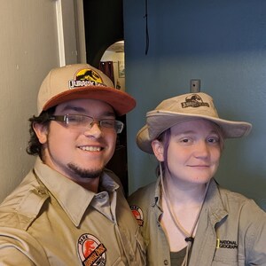 Jurassic Park 5 Patch dinosaur Handler Uniform - Etsy