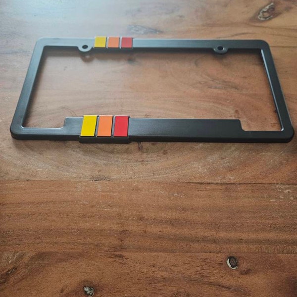 Vintage-toyota-retro-style-license-plate-frame-trd-offroad-tacoma-fj ...