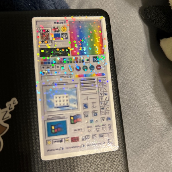 Y2k Microsoft Paint Sticker - Etsy