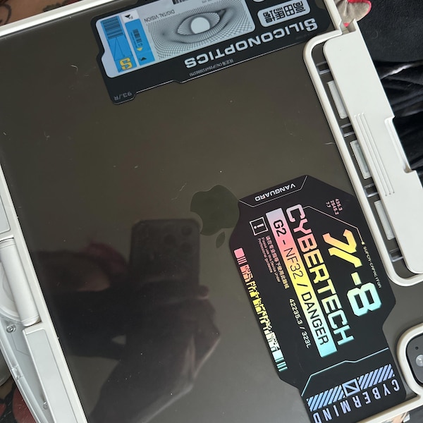 Cyberpunk Holographic Sticker | Cybertech | Sci-fi Vinyl Decal | 3.1x5 ...