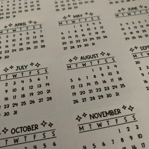 30 Day Mood Mandala Tracker Planner Sticker Bullet Journal - Etsy